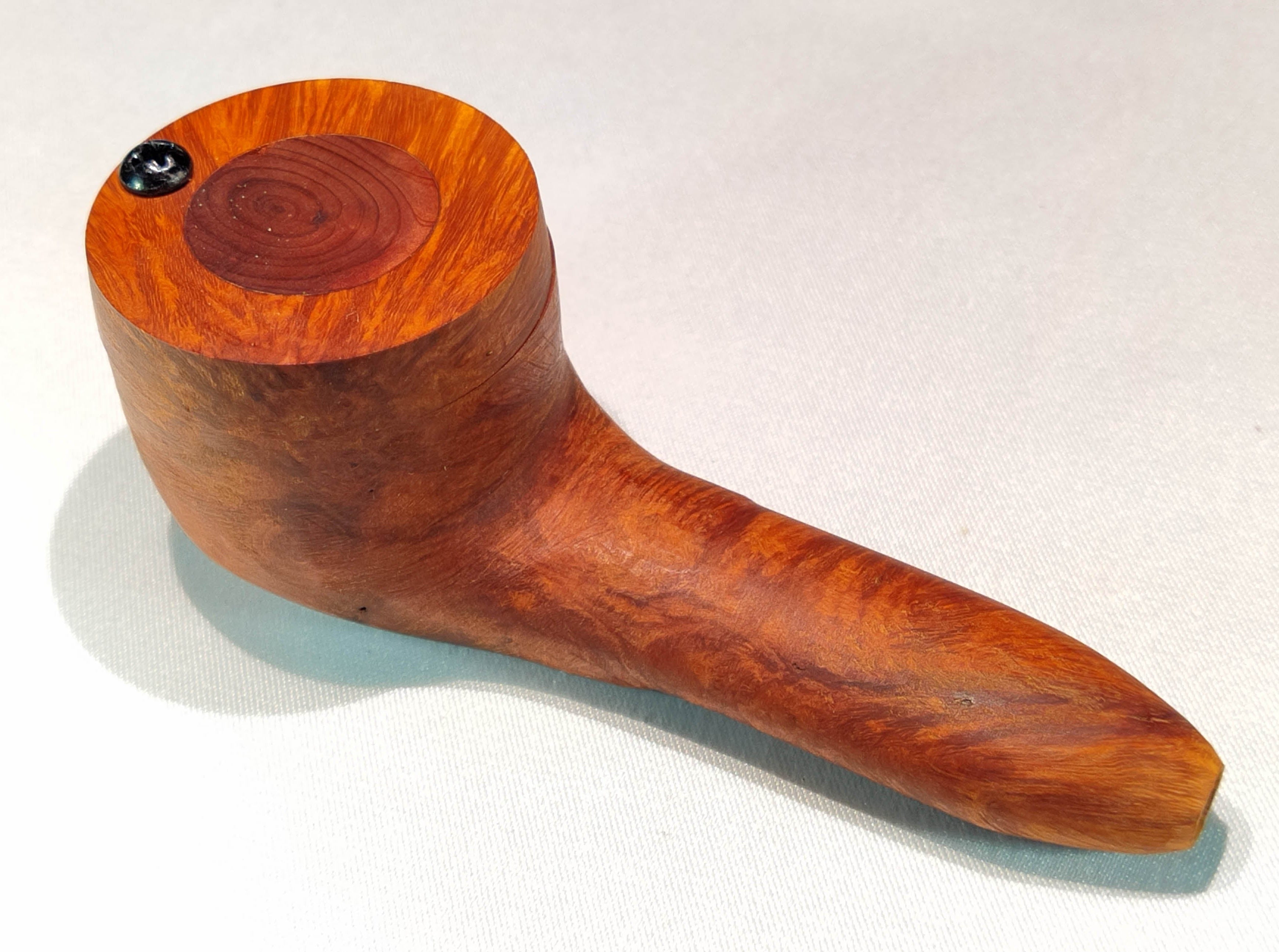 Briarwood Trail Pipe with Aromatic Red Cedar Inlayed Cap – Smoker's ...